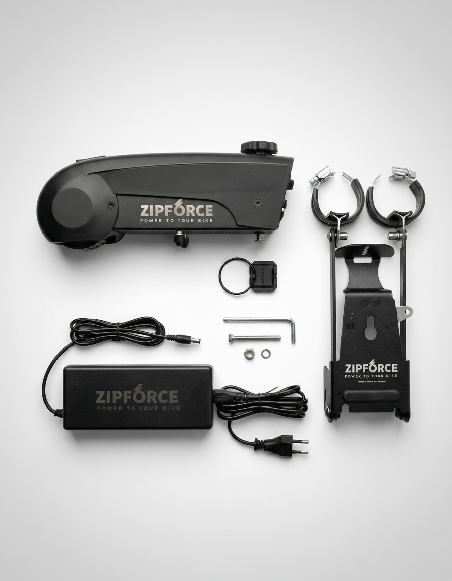 Zipforce - Din cykel. Fast elektrisk.